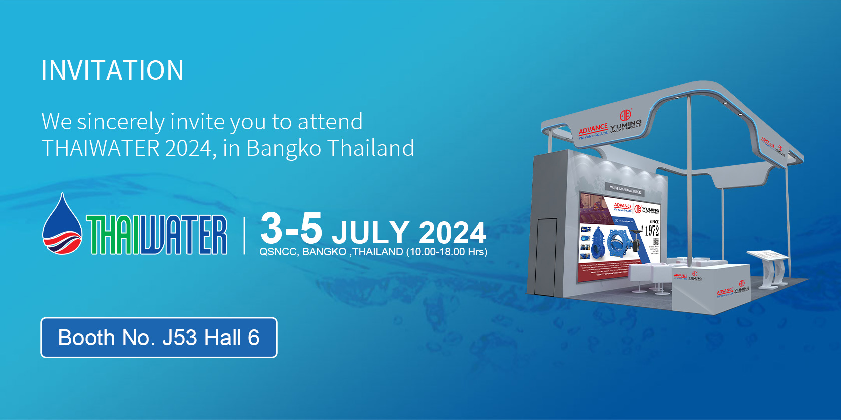 Yuming Valve sincerely invites you to participate in the 2024 Thailand ...