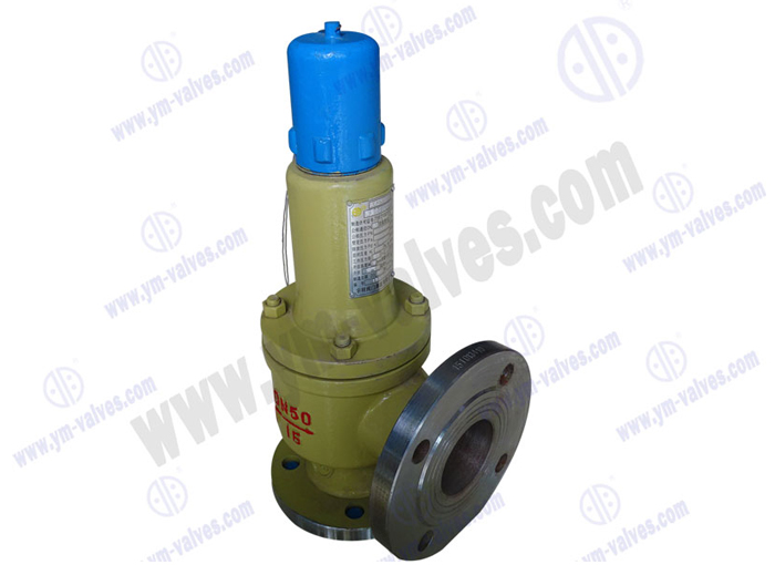 Spring full open closed safety valve