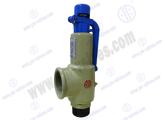 Threaded connection Full - open safety valve with handle spring